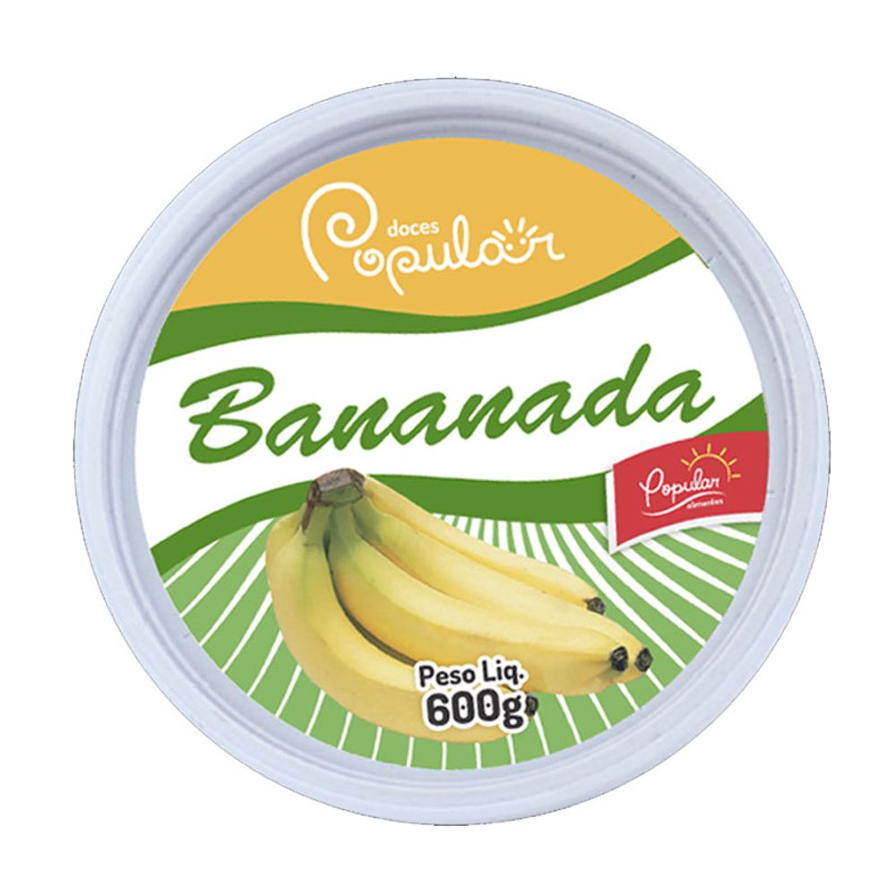 Bananada Poly 600g - Azul Atacarejo