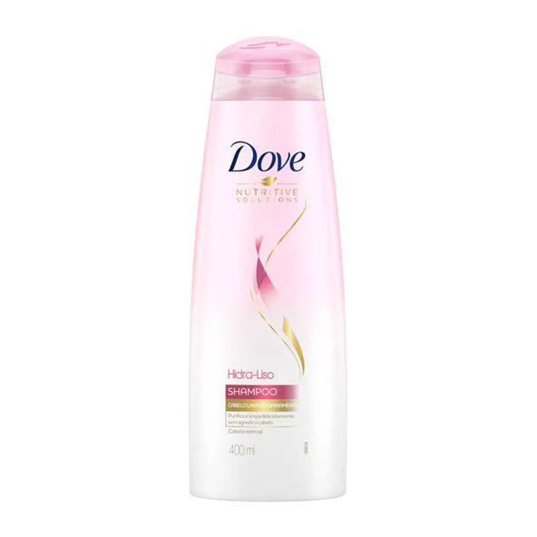 Shampoo Dove Hidra Liso 400ml - Azul Atacarejo